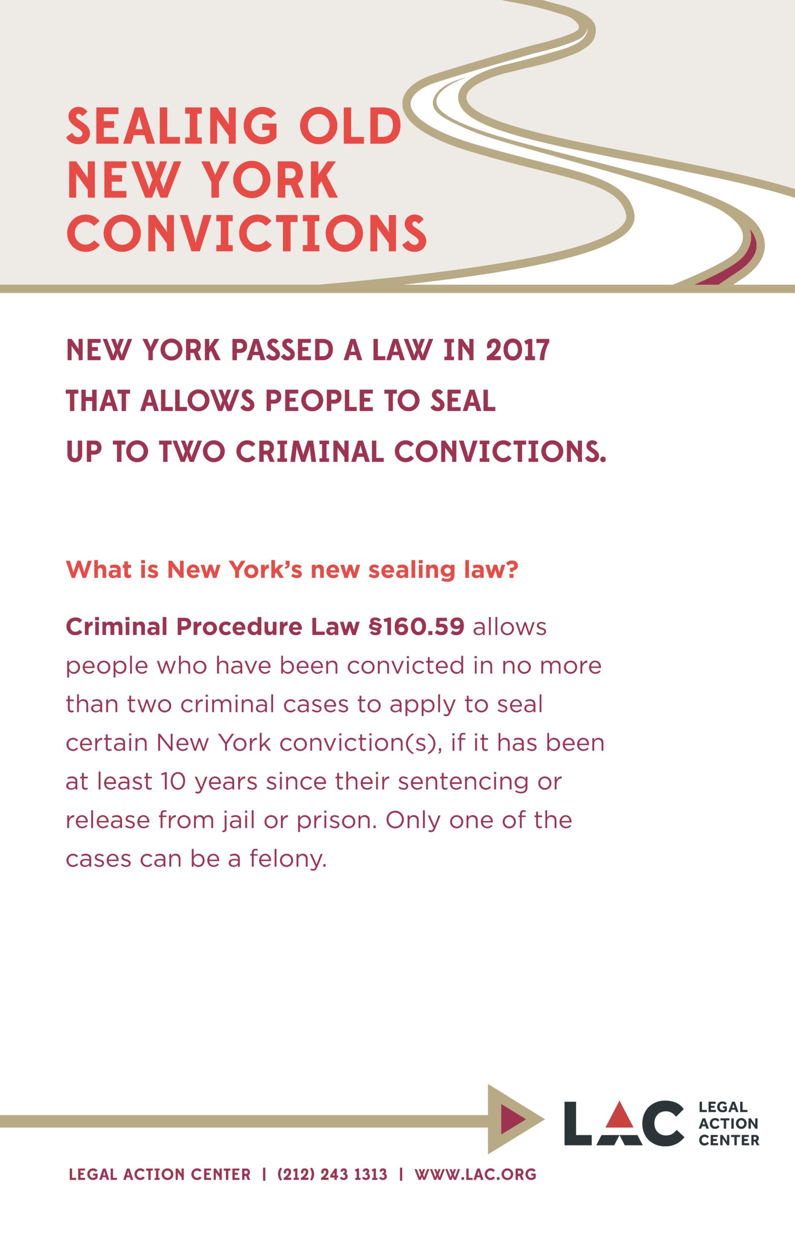 Sealing Old New York Convictions | Legal Action Center - Institute for ...